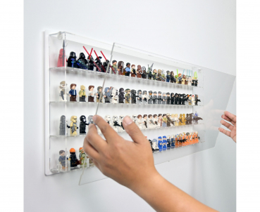 Acrylic Displays for your Lego Models-100 LEGO Minifigures Wall Display ...