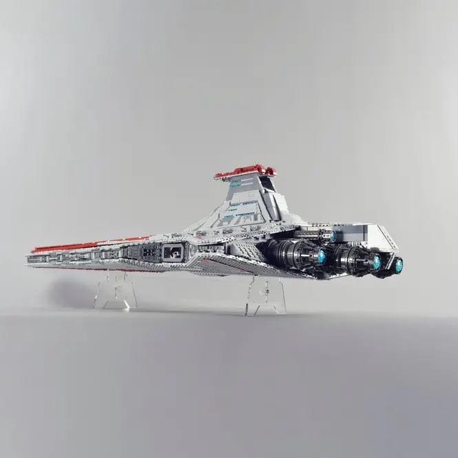 Acrylic Displays for your Lego Models-Display Stand for LEGO 75367 ...