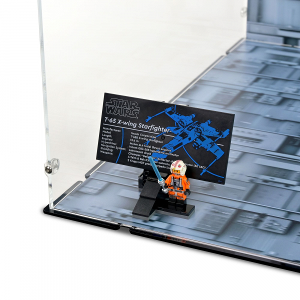 Acrylic Displays for your Lego Models-75355 UCS X-Wing Starfighter ...