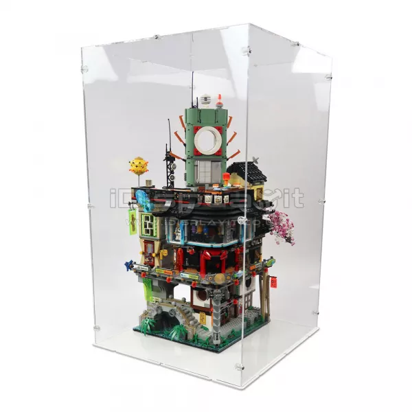 Acrylic Displays for your Lego Models-Lego 70620 Ninjago City