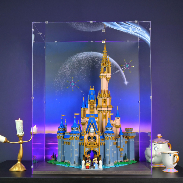 Acrylic Displays for your Lego Models-43222 Disney Castle Display